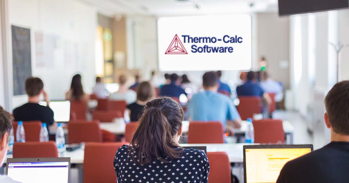 Training Courses - Thermo-Calc Software