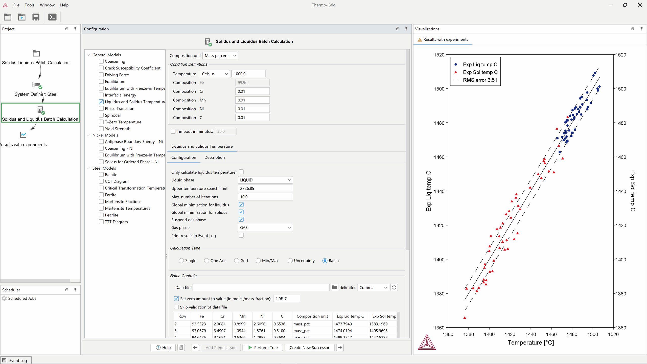 Property Model Calculator - Thermo-Calc Software